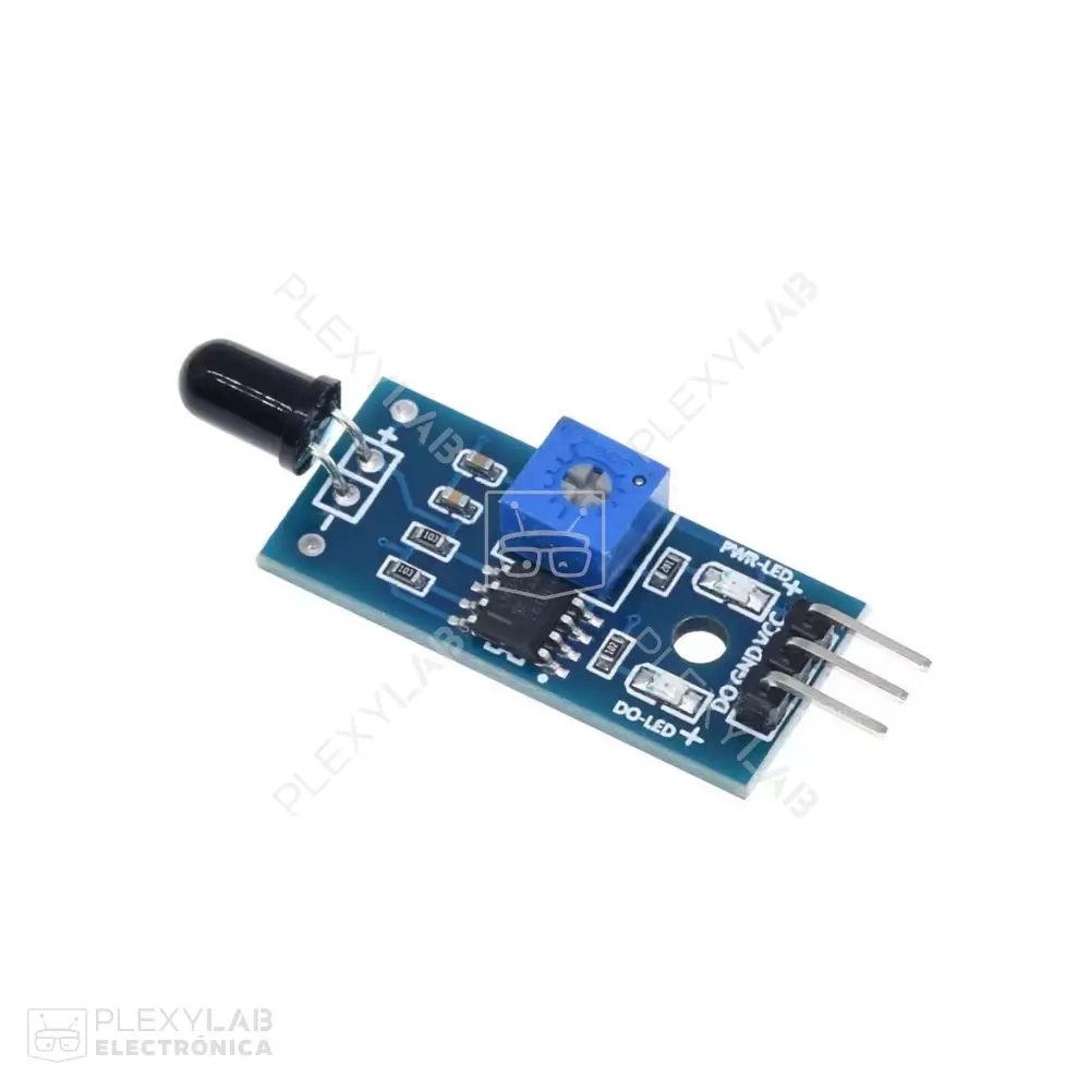 Módulo detector sensor infrarrojo de flama llama KY-026 para Arduino | PLEXYLAB